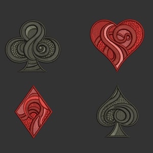 Digital, Playing Card Suits (spade Heart Diamond Club), Machine ...