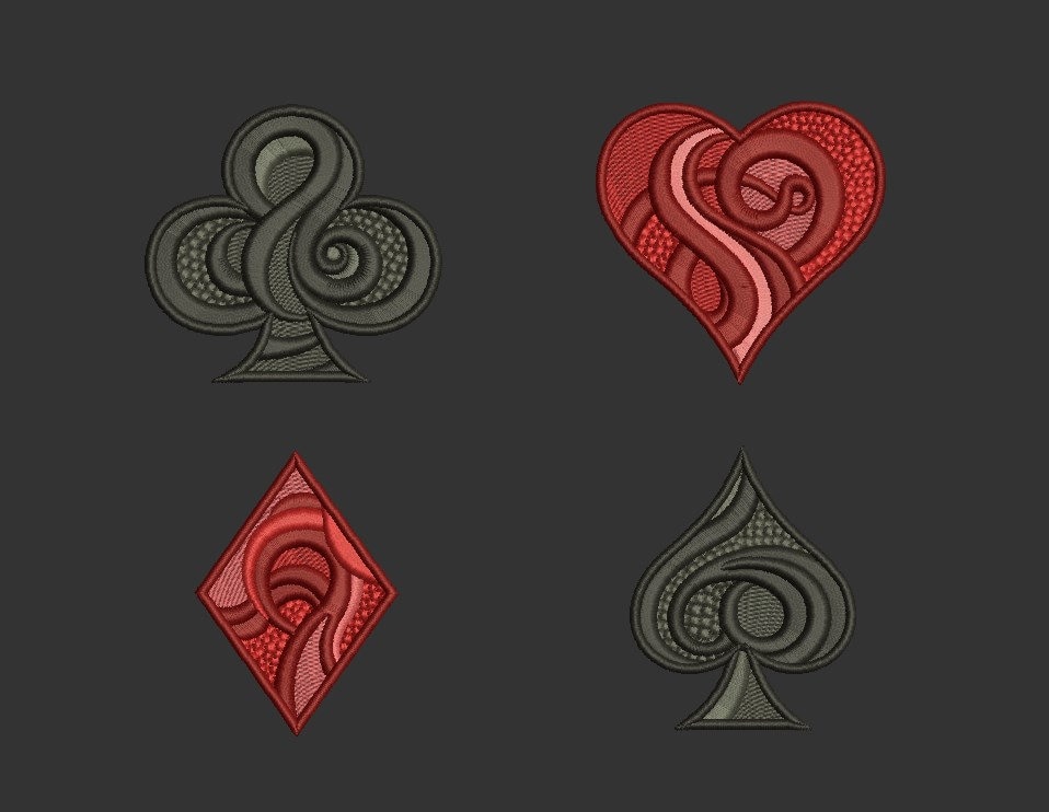 Digital, Playing Card Suits (spade Heart Diamond Club), Machine ...