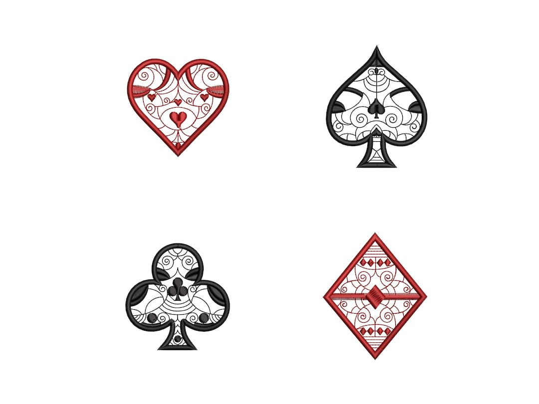 Digital, Application Playing Card Suits (spade Heart Diamond Club ...