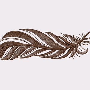 Feather Embroidery Design - Machine Embroidery Design, Broidery ...