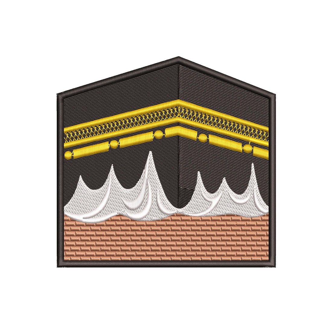 Digital, Kaaba, Madina, Makkah, Arabic, Machine Embroidery Design, 3 ...