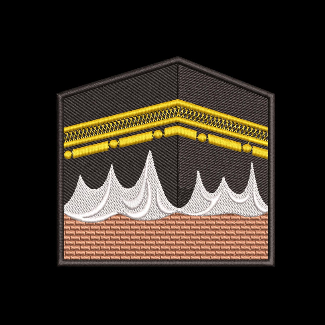 Digital, Kaaba, Madina, Makkah, Arabic, Machine Embroidery Design, 3 ...