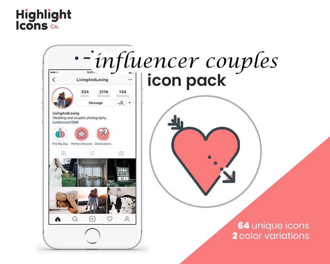 64 Pink Couples Instagram Highlight Covers Covers Social Media Stories ...