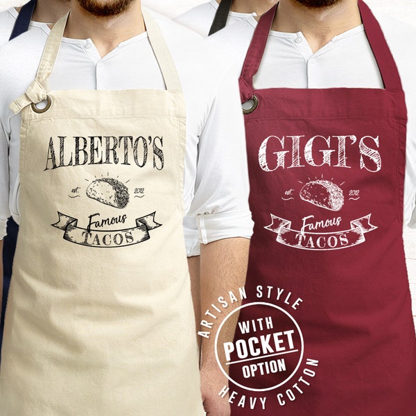 Custom Logo Apron - Etsy