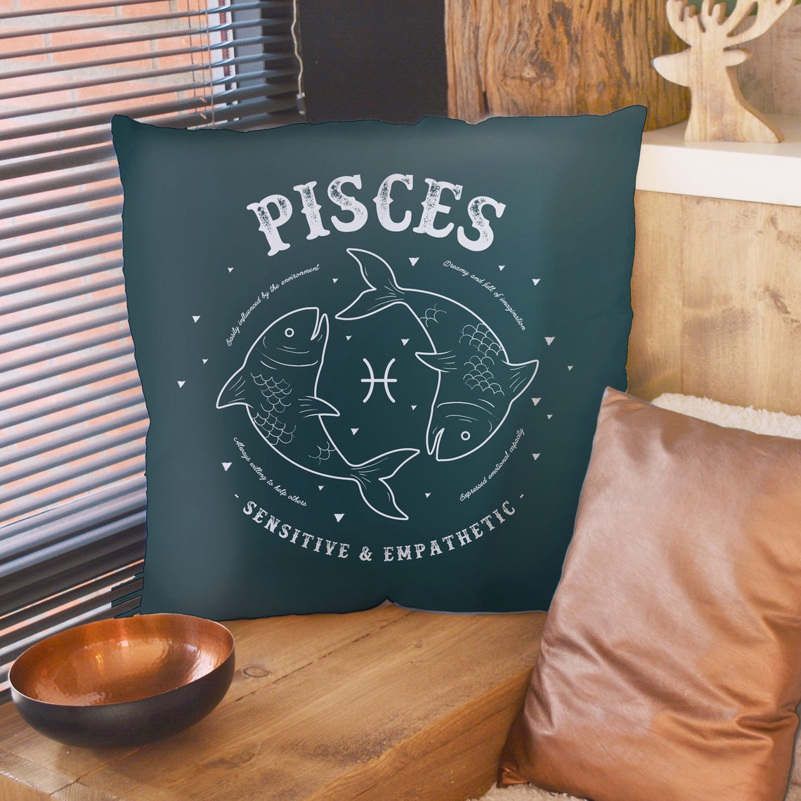 Zodiac Star Cushion, Zodiac Sign Pillow, Horoscope Gift Idea, Gift for ...