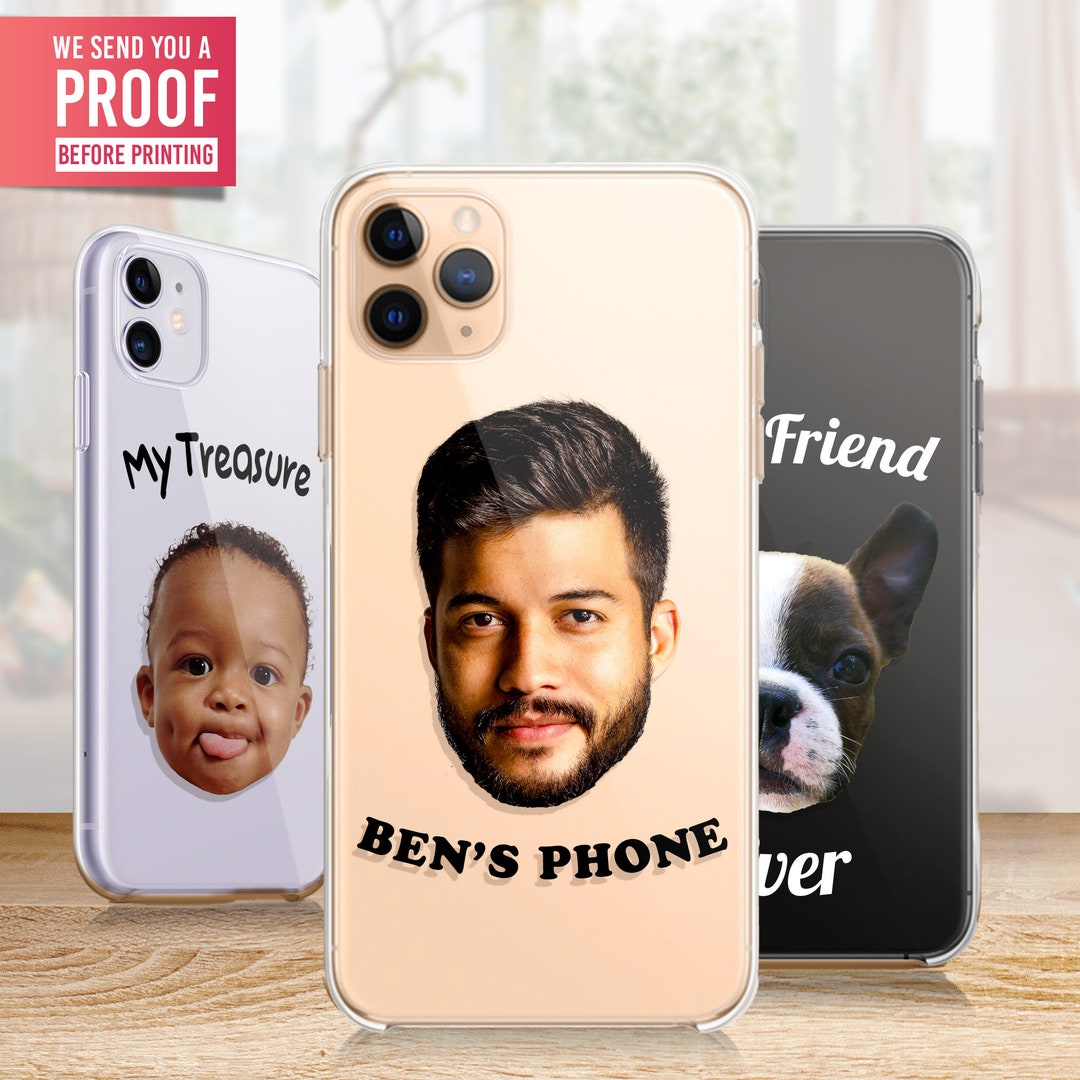 IPhone Custom Photo Case, Personalised Portrait Picture Print iPhone ...