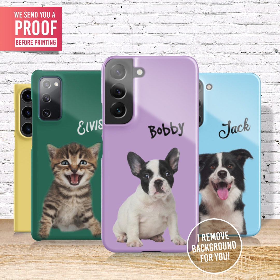 Samsung Custom Photo Case, Personalized Pet Photo Print Galaxy Case ...