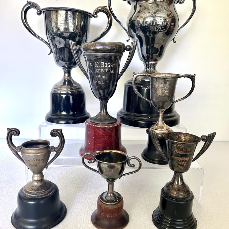 Loving Cup Trophy Silver - Etsy