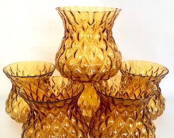 Amber Glass Shade | Etsy