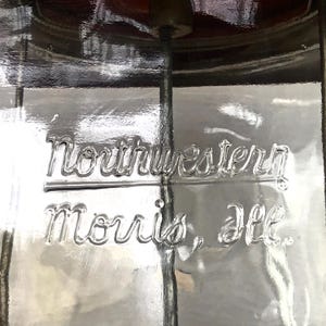 1960s Northwestern Model 60 Gumball Machine With Key / Red & Gold Coin ...