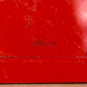 1960s Northwestern Model 60 Gumball Machine With Key / Red & Gold Coin ...