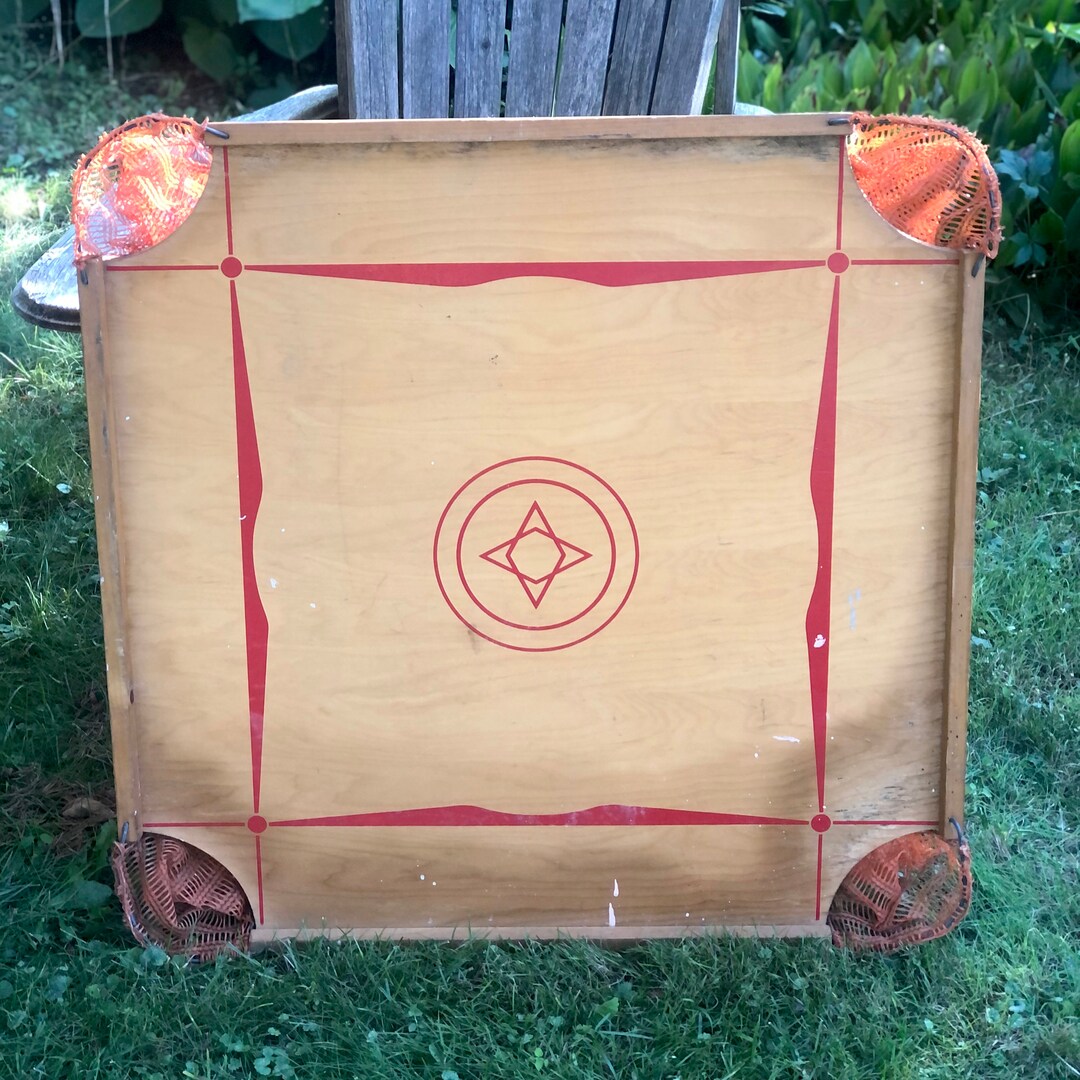 Vintage Pichenotte Carrom Game Board / Turnstile Game Board / Game ...