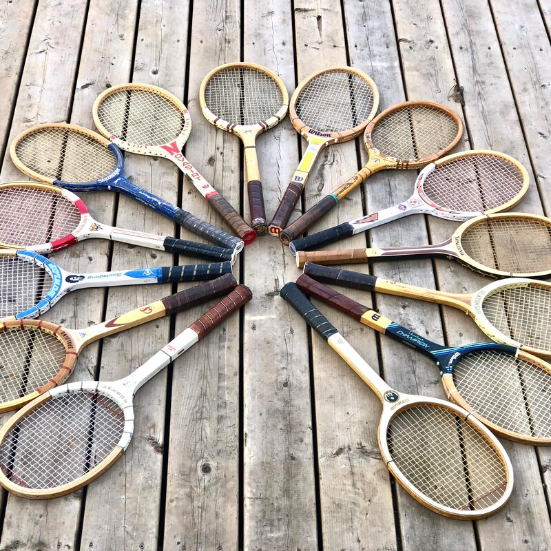 Wooden Tennis Racket - Etsy