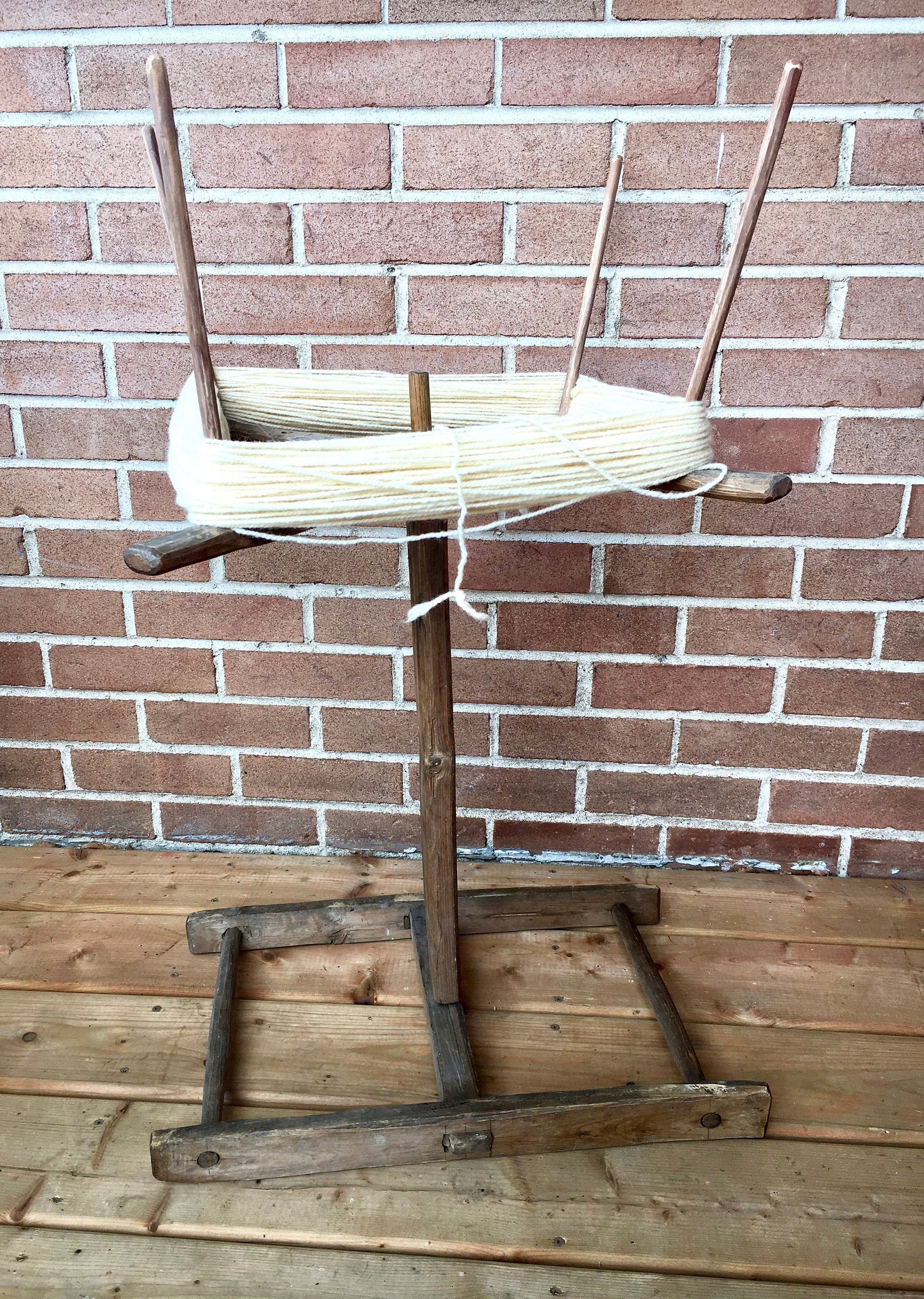 Antique Wool Winder / Wool Swift / Reel for Winding Yarn / - Etsy