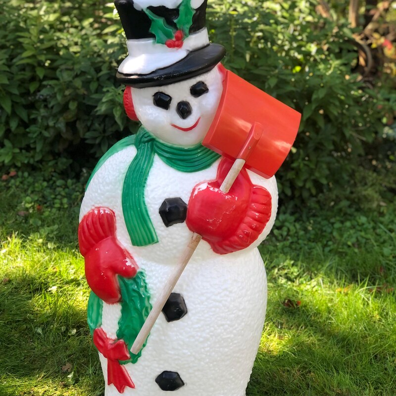 Blow Mold Snowman - Etsy