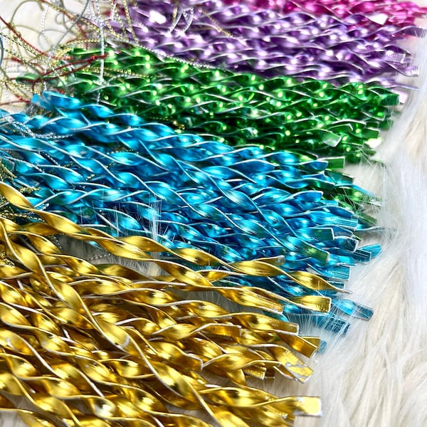 Old Fashioned Christmas Tinsel - Etsy