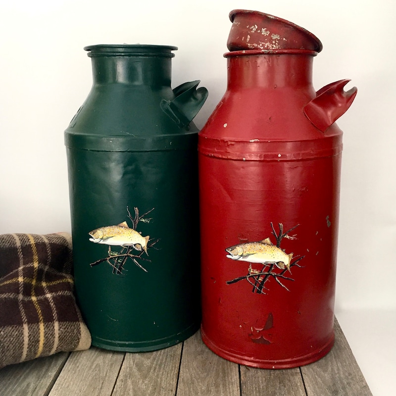 Vintage Milk Can - Etsy