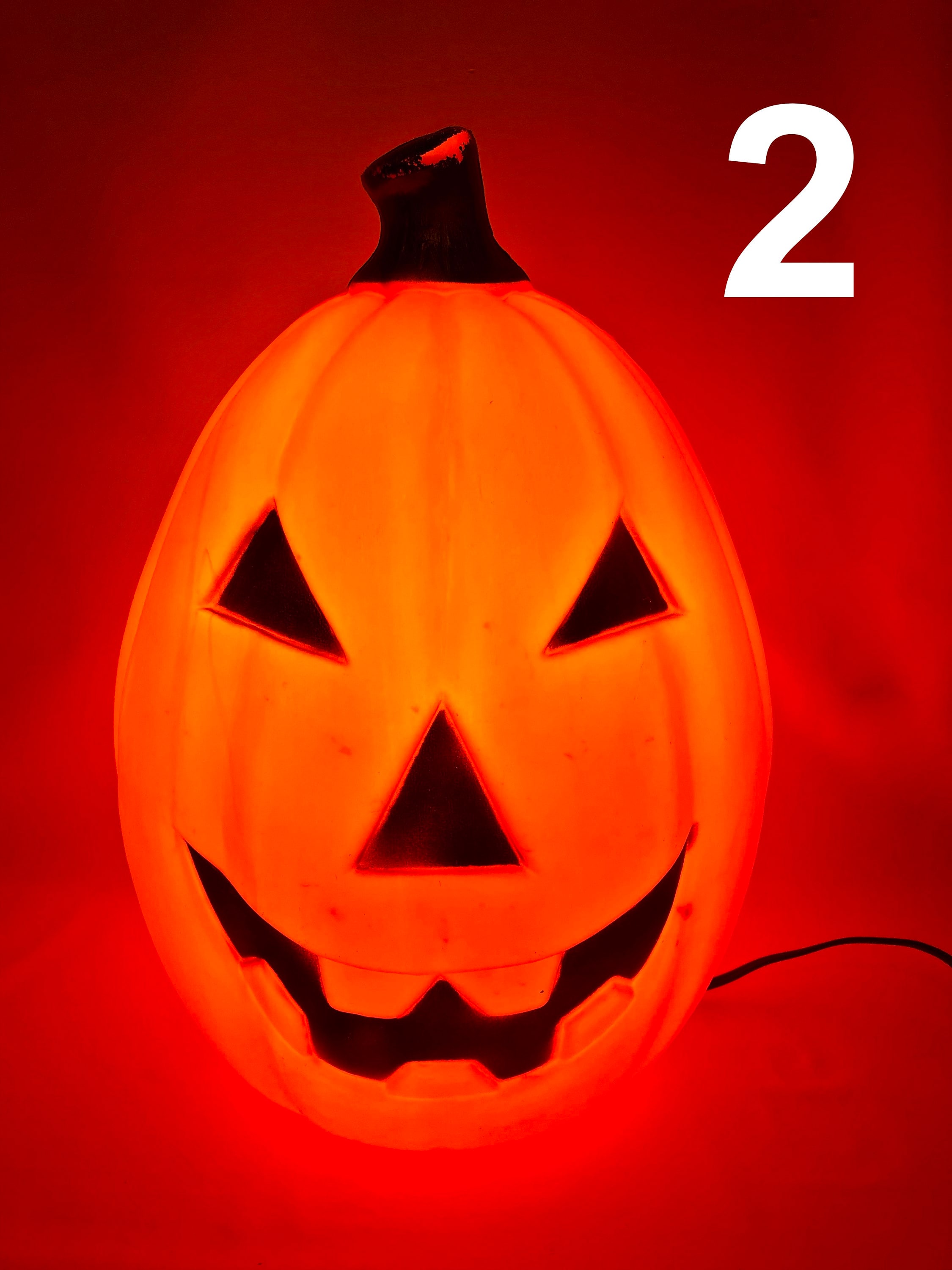 Large 20 TPI Pumpkin Blow Mold With Cord / Jack O' - Etsy