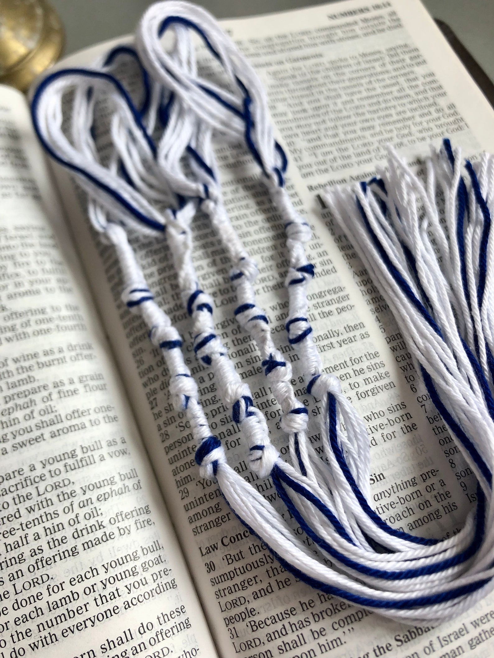 Tzitzit, Gods Name, Tassel, Tassels, Jewish Prayer Tassels, Gift for ...