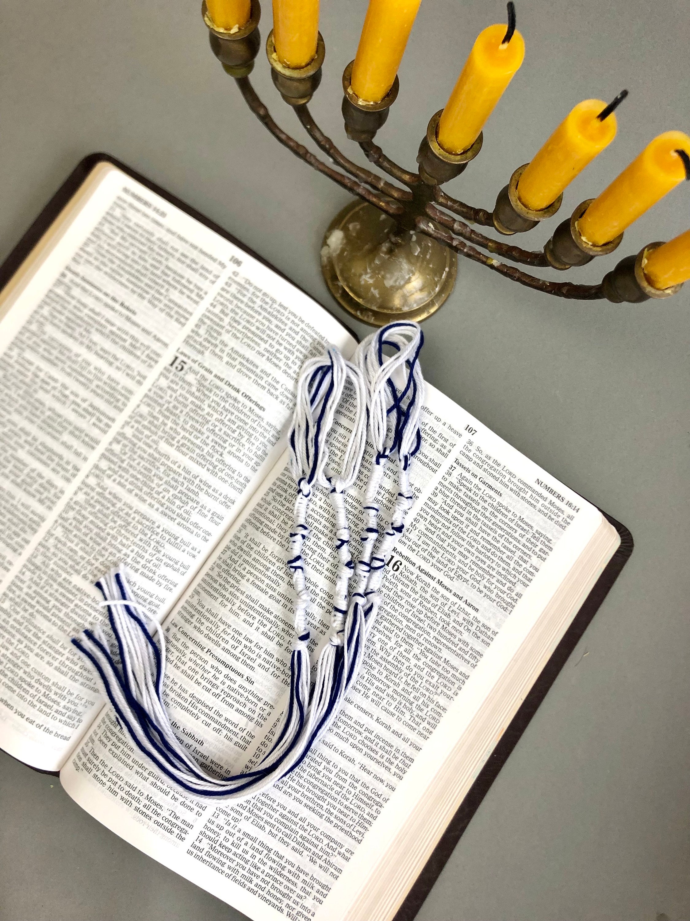 Tzitzit, Gods Name, Tassel, Tassels, Jewish Prayer Tassels, Gift for ...