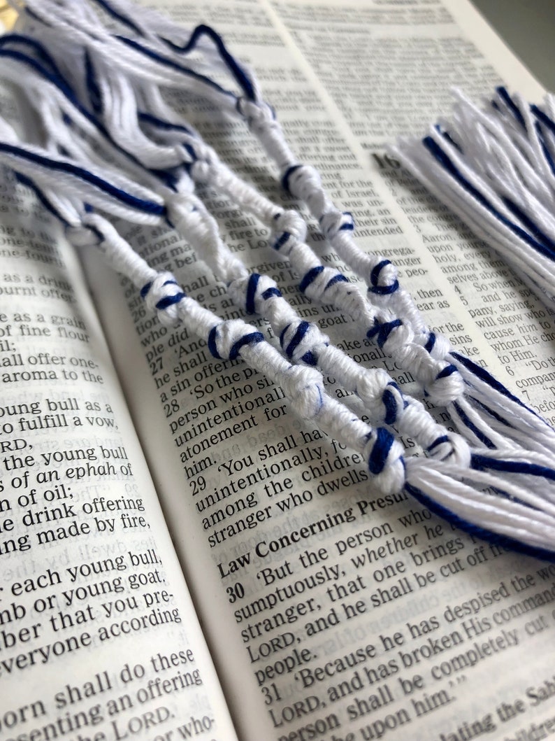 Tzitzit, Gods Name, Tassel, Tassels, Jewish Prayer Tassels, Gift for ...