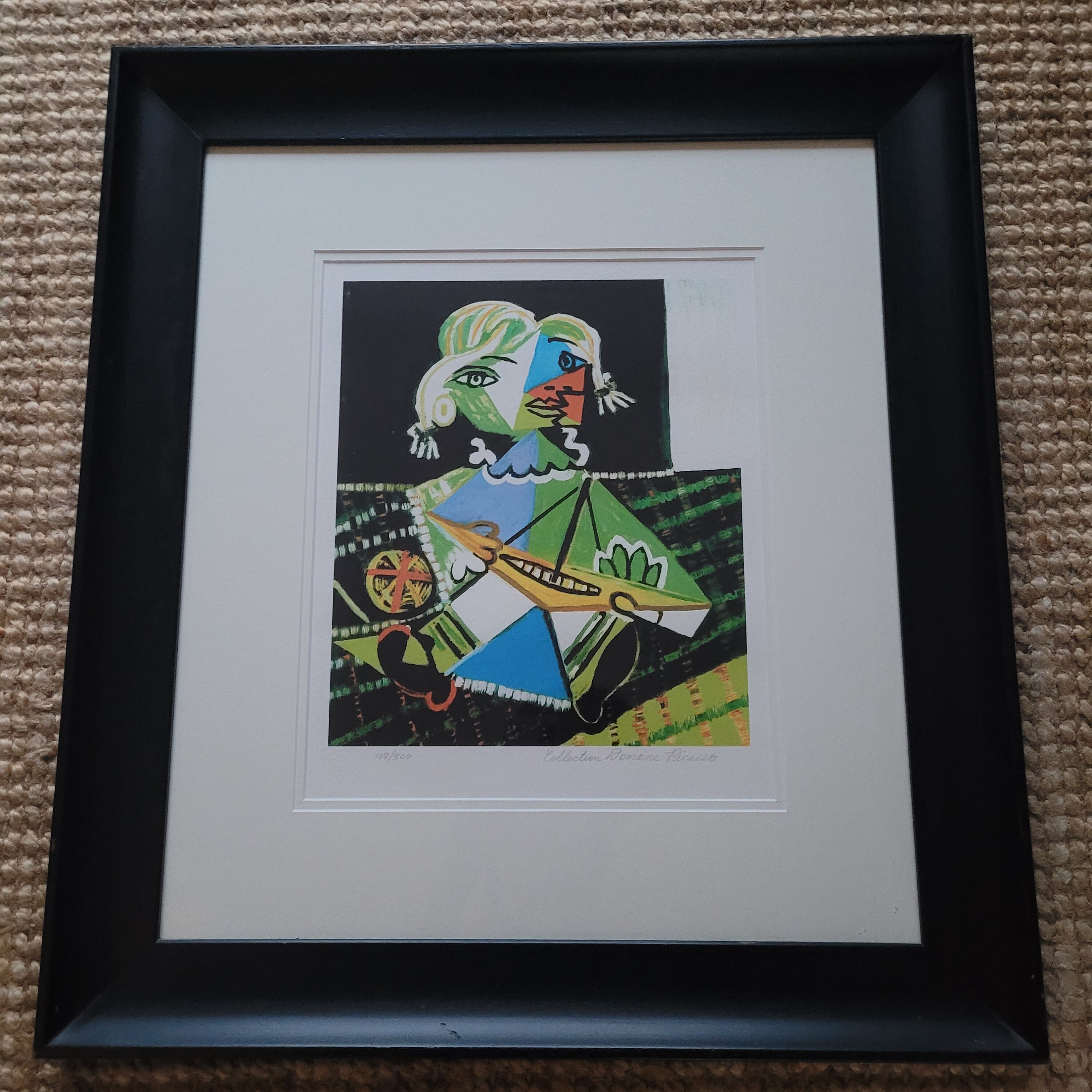 Domaine Pablo Picasso Collection- Maya With A Boat Limited Edition ...