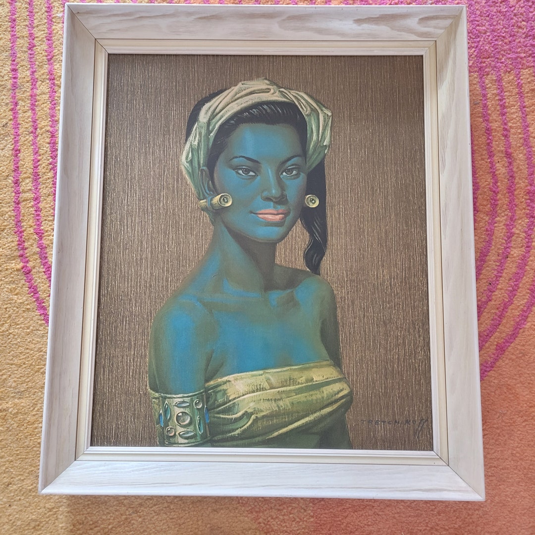 TRETCHIKOFF Rare Balinese Dancer Rare 60s 70s Framed Original - Etsy