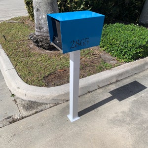Optional Mailbox Pole for the Retrobox and the Uptown Box - Etsy