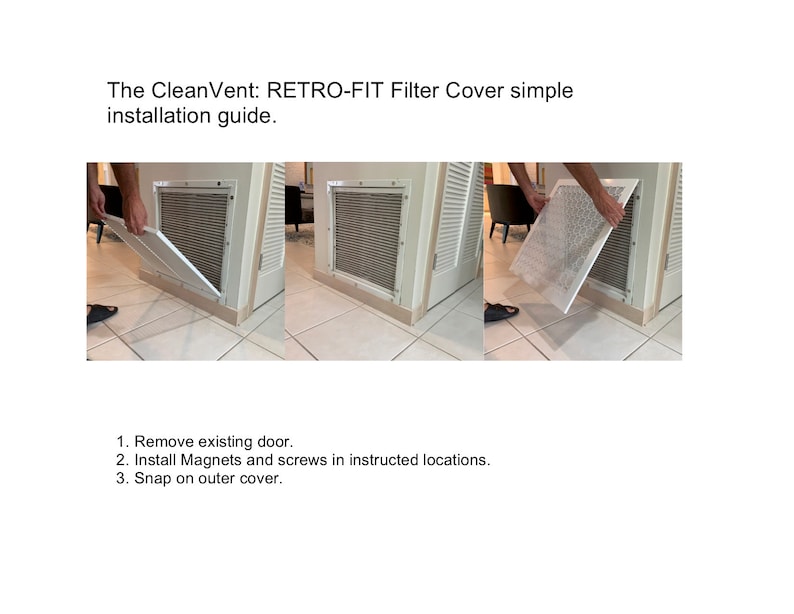 Retrofit Designer A/C Filter Intake Covers, Modern, Retro Designed ...