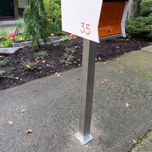 Optional Mailbox Pole for the Retrobox and the Uptown Box - Etsy