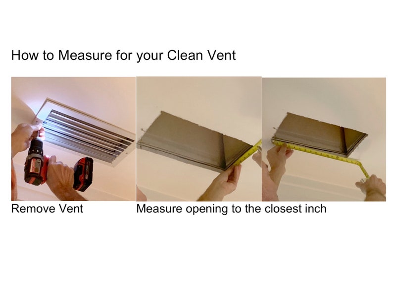 Chateau Pattern AC Vent Cover: Magnetic Aluminum HVAC Replacement - Etsy