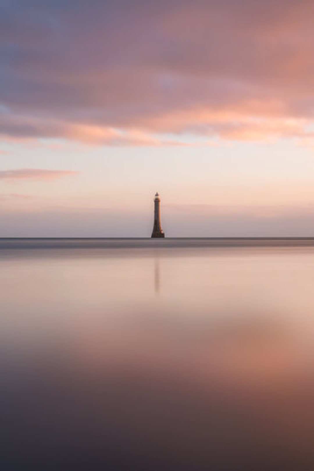 Haulbowline Lighthouse Sunset Print, Cranfield Bay Coastal Art - Etsy