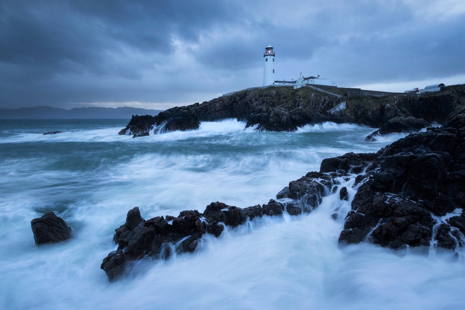 Stormy Fanad Lighthouse, Donegal - Etsy