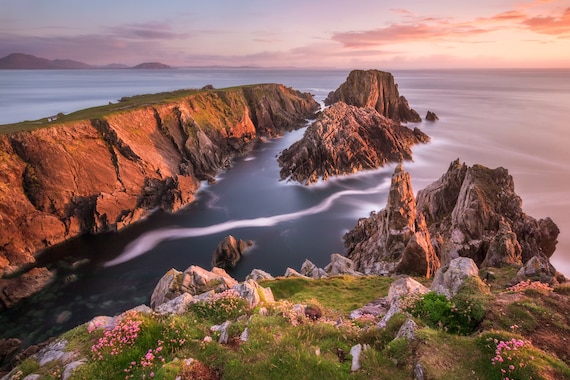Malin Head Sunset Donegal | Etsy UK