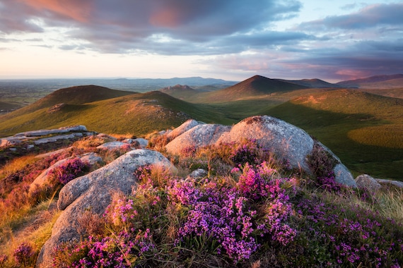 Mourne Mountains Pierce's Castle | Etsy