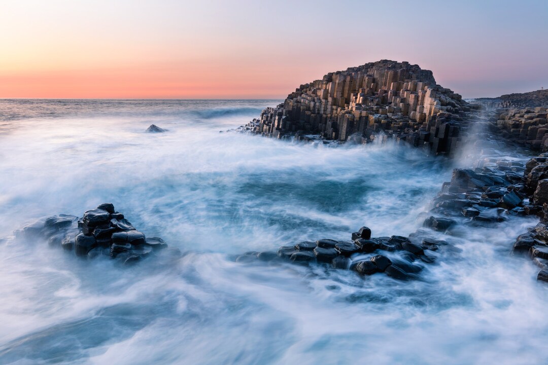 Giant's Causeway - Summer Waves - Etsy