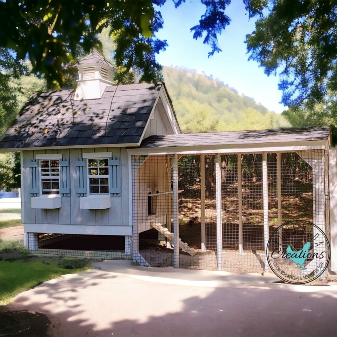 The Cottage Coop Chicken Coop Chicken House Hen House - Etsy