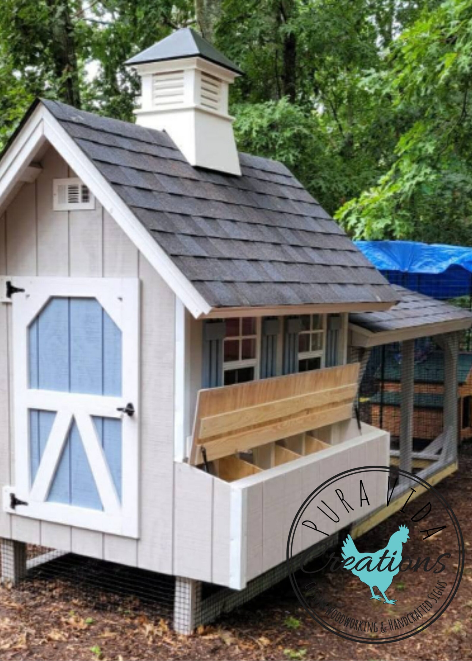 The Cottage Coop Chicken Coop Chicken House Hen House - Etsy Canada