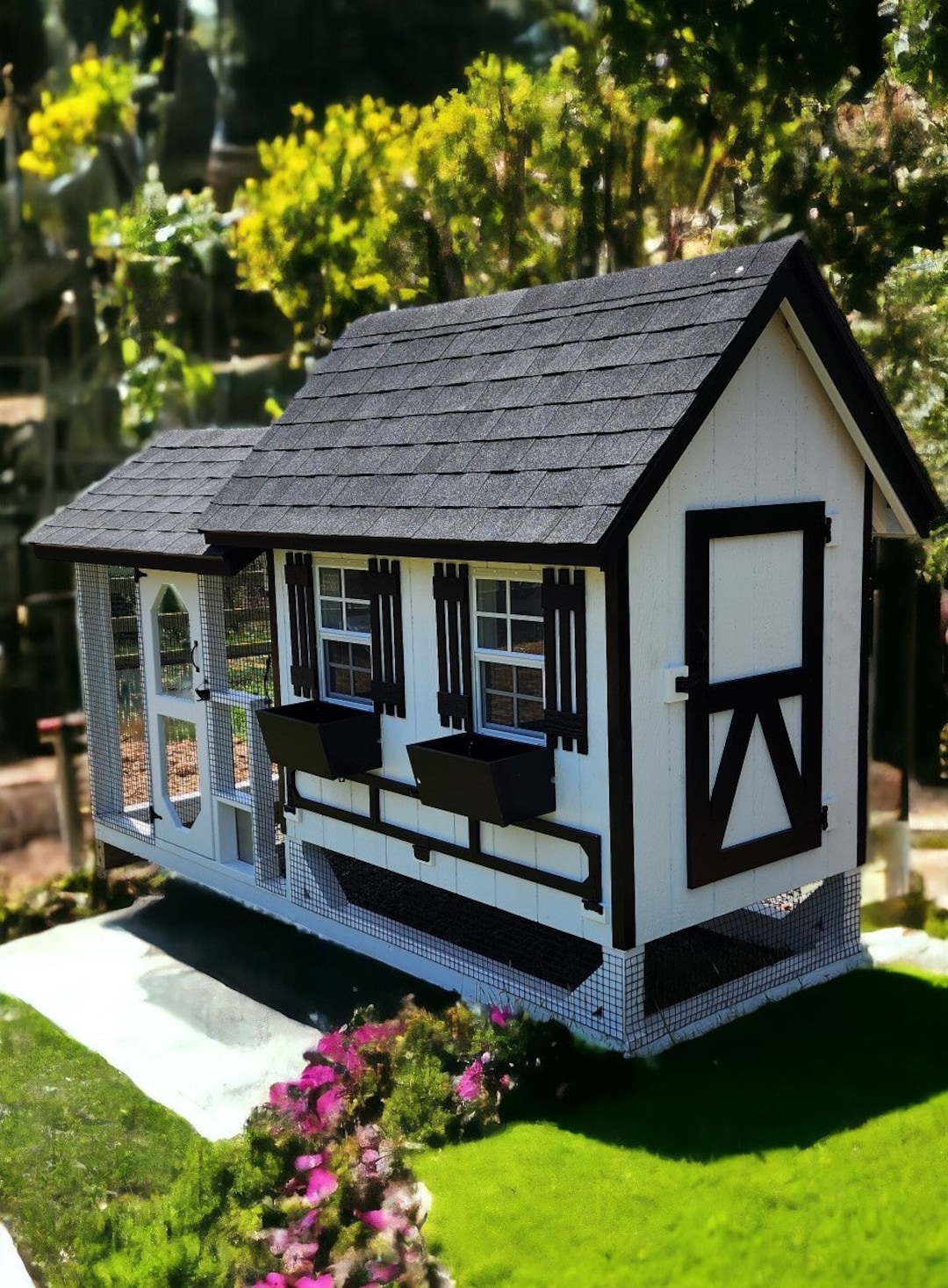 Bunny Hutch - Outside Bunny House - Bunny House - Bunny Hutch - Rabbit ...