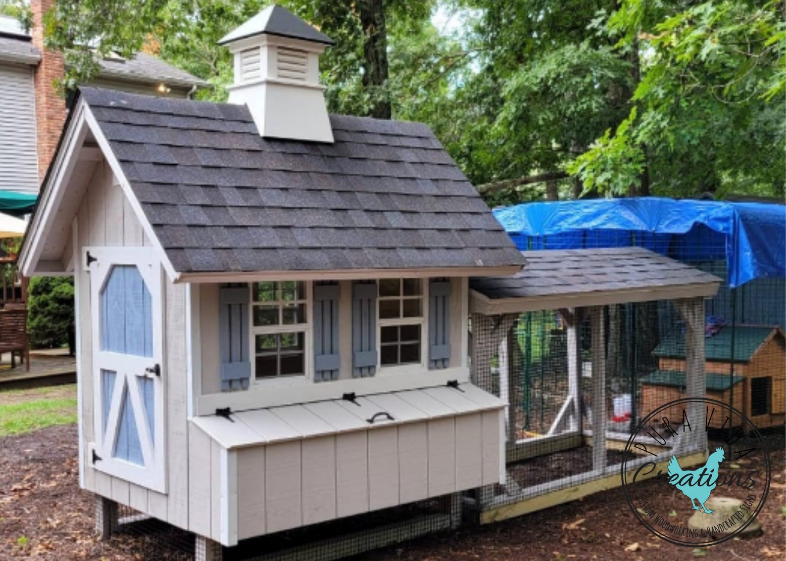 The Cottage Coop Chicken Coop Chicken House Hen House - Etsy Canada