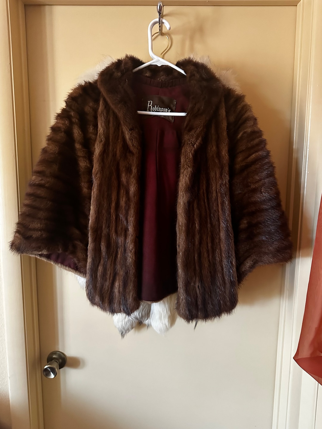 Vintage Mink Stole by Robinson’s - Etsy