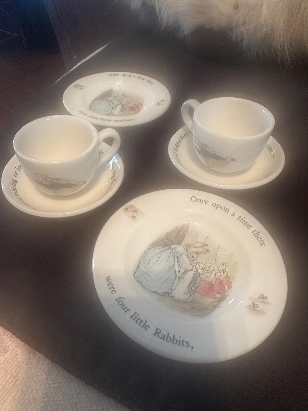 6 Piece Wedgewood Peter Rabbit Tea Set - Etsy