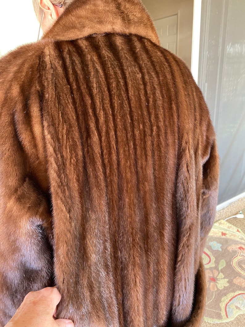 Stunning Full Length Mink Coat - Etsy