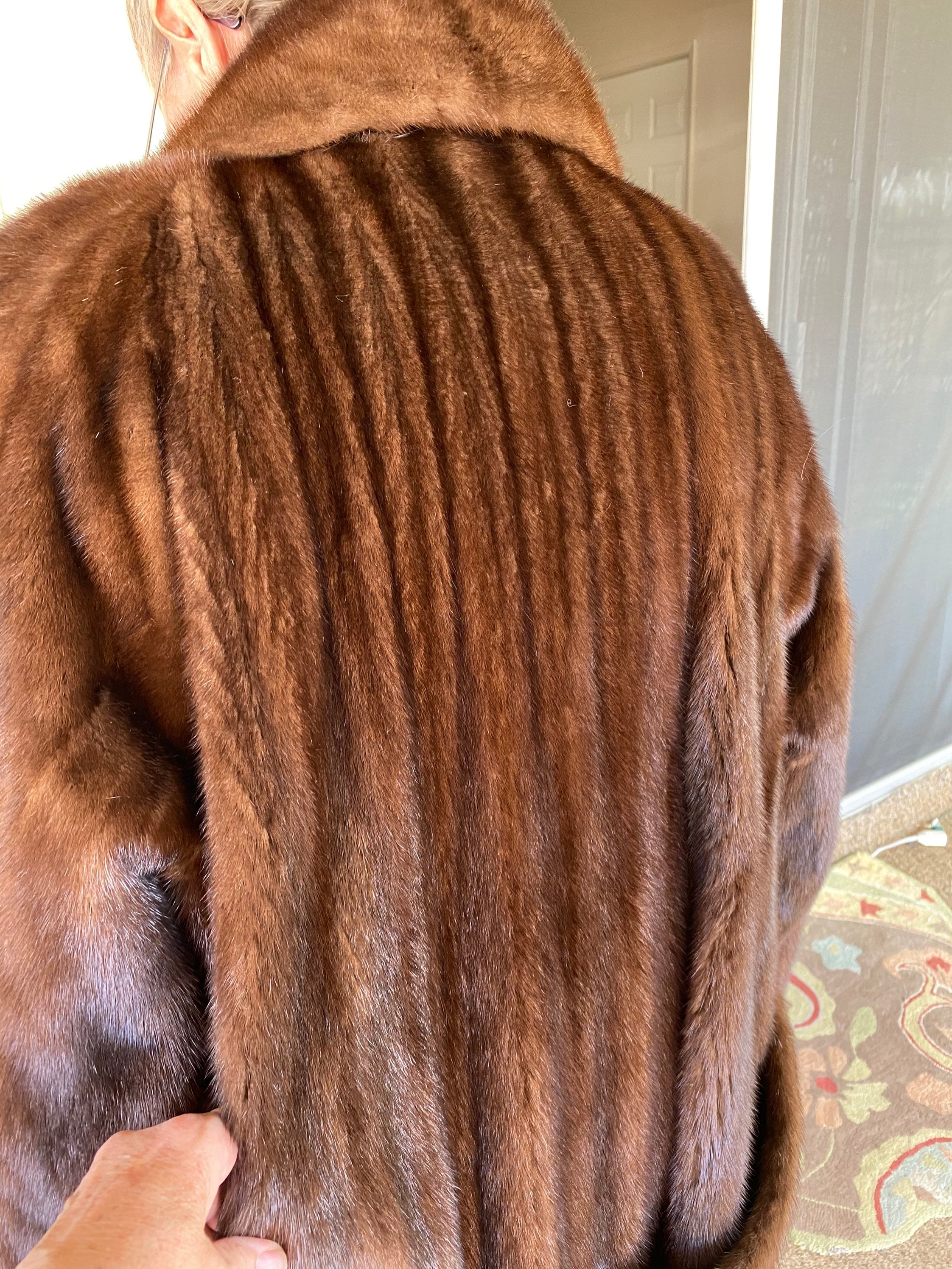 Stunning Full Length Mink Coat - Etsy