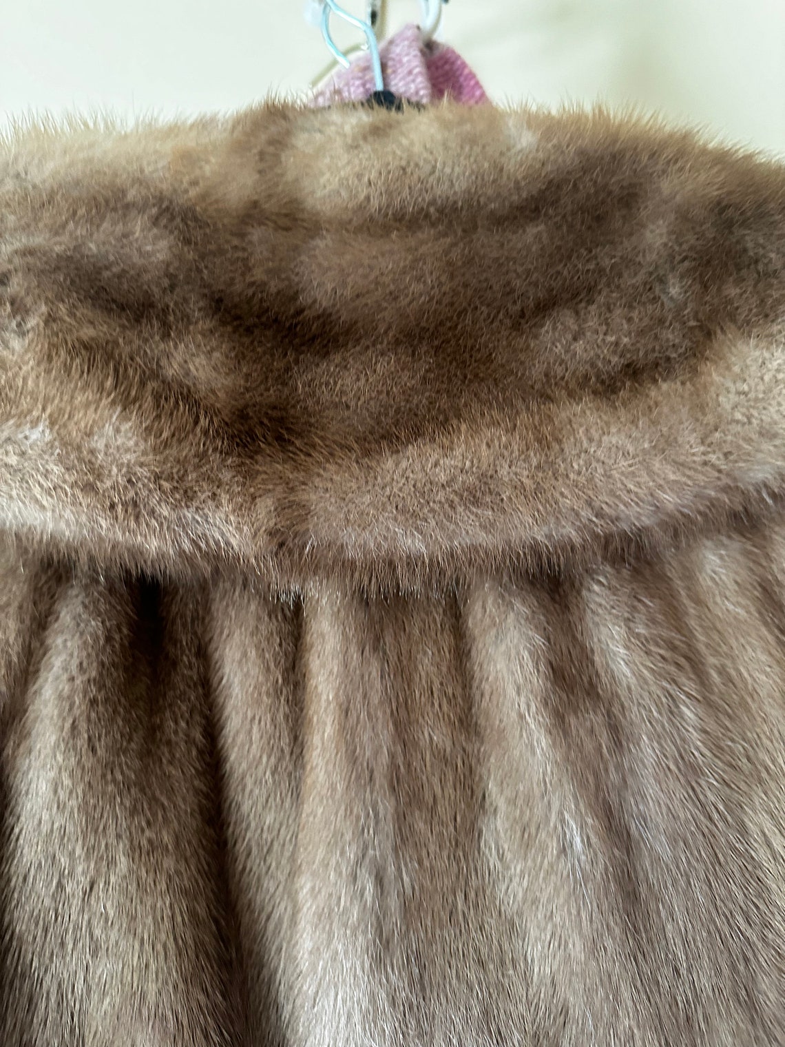 Classic Light Brown Mink Coat - Etsy