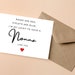 Nonna Valentines Day Card, Personalised Valentine Card for Nonna, Nonna ...