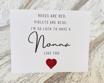 Nonna Birthday Card - Etsy