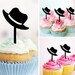 Cowboy Cap Cake Topper, Cowboy Cap Cupcake Topper, Fancy Cap Cupcake ...