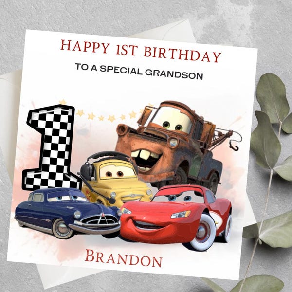 Lightning Mcqueen Birthday - Etsy