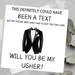 Will You Be My Best Man Card for Brother, Best Man Proposal Card for ...